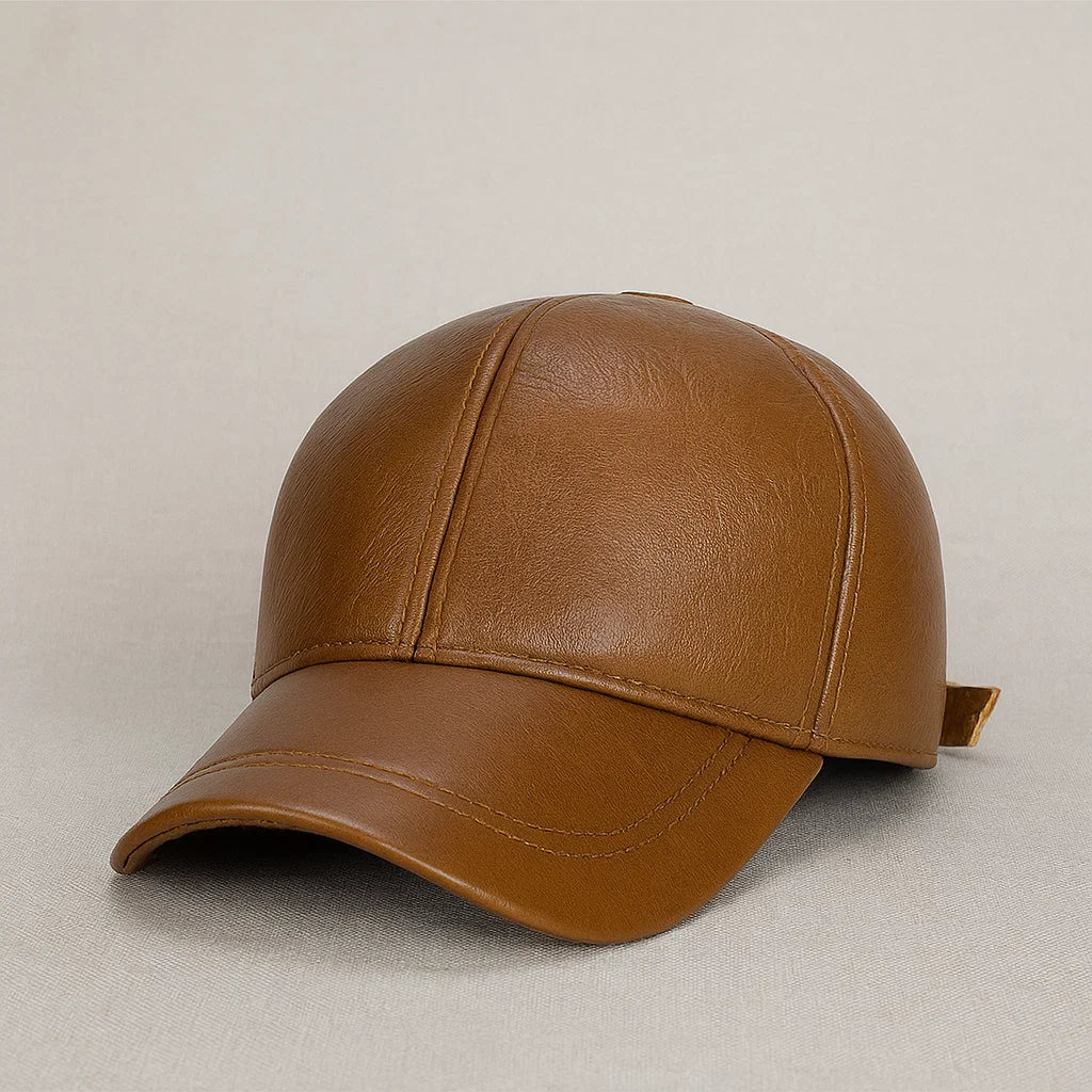 ASHFORD LEATHER CAP – Harper & Holland